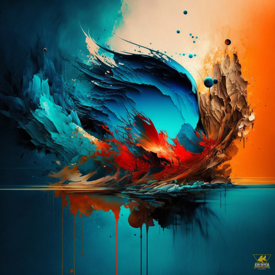 Abstract wall art painting store