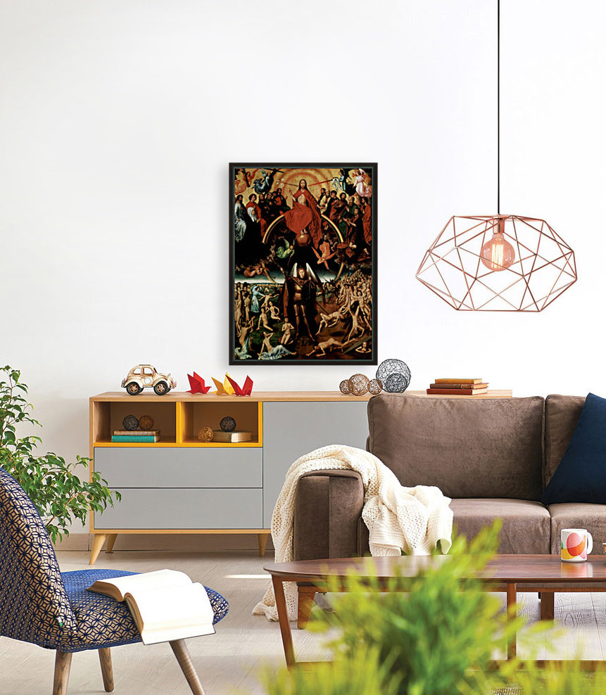 The Last Judgment, triptych, central panel - Hans Memling The Last Judgment, triptych, central panel - Hans Memling